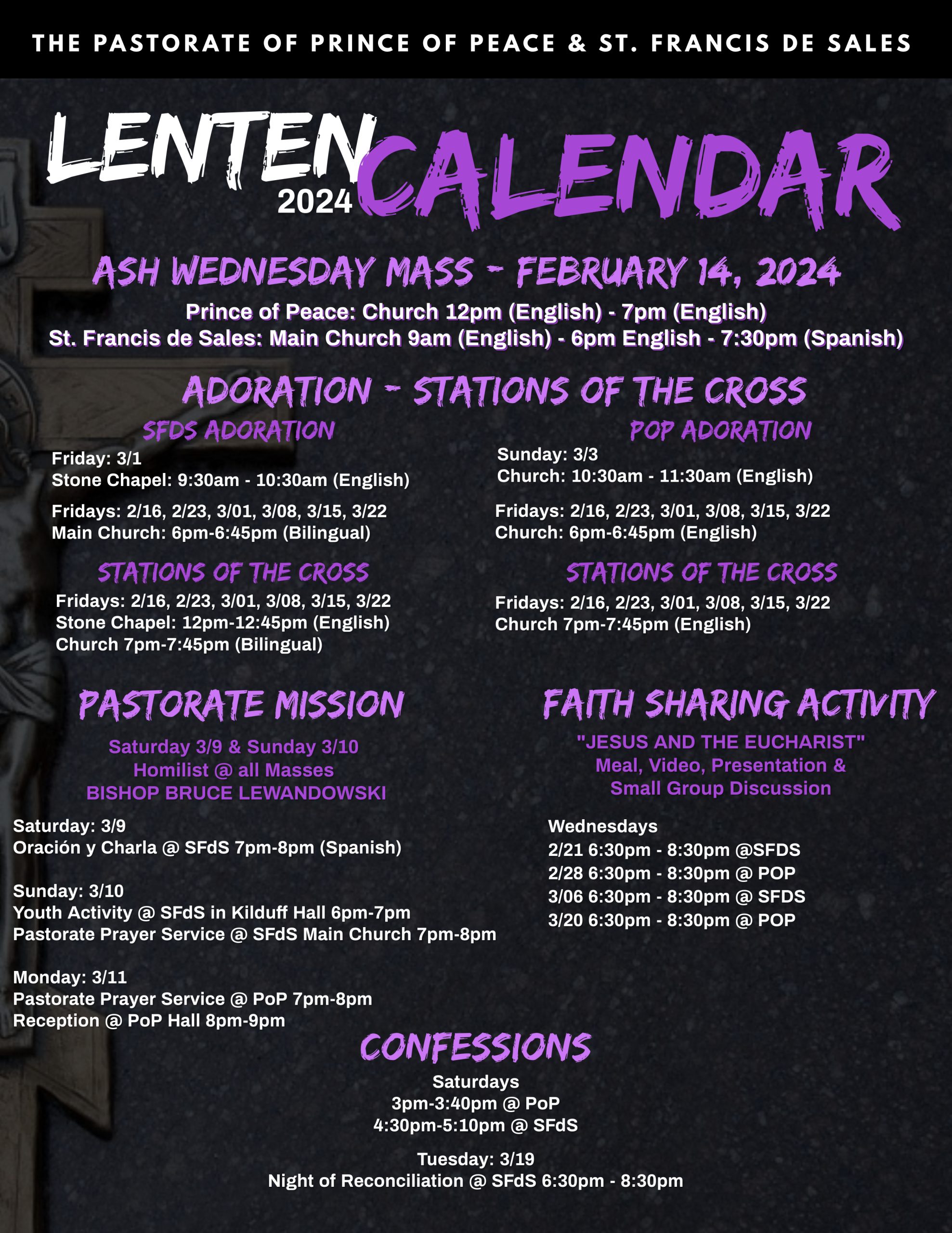 Lenten-Calendar – St. Francis de Sales Roman Catholic Church